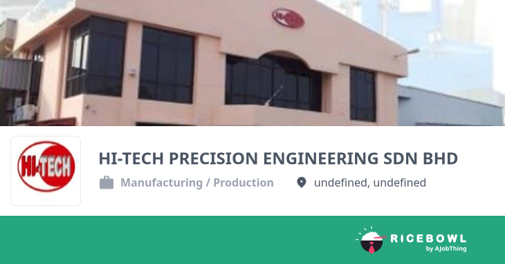 Working at HI-TECH PRECISION ENGINEERING SDN BHD - Company Profile ...