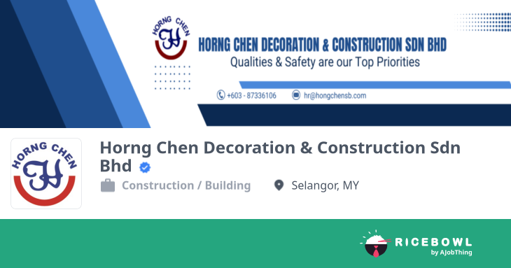 Working at Horng Chen Decoration & Construction Sdn Bhd - Company ...