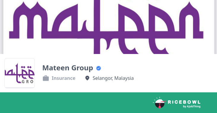 Working at Mateen Group - Company Profile & Information - Ricebowl.my