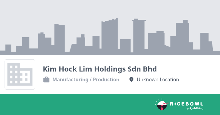 Working at Kim Hock Lim Holdings Sdn Bhd - Company Profile ...