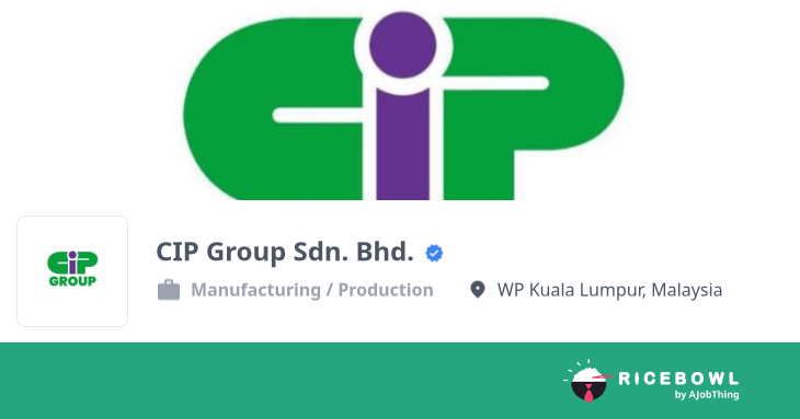 Working at CIP Group Sdn. Bhd. - Company Profile & Information ...