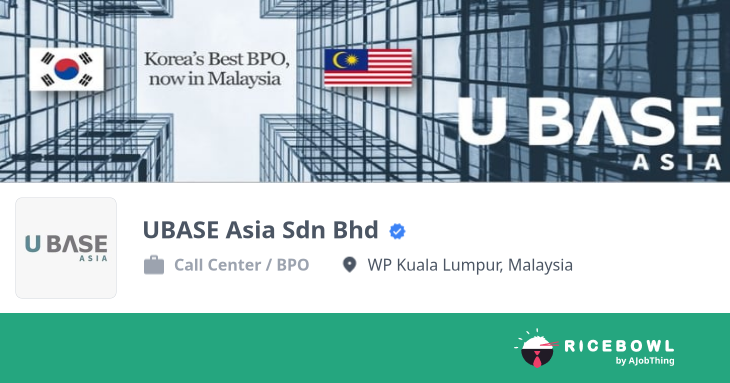 Working at UBASE Asia Sdn Bhd - Company Profile & Information - Ricebowl.my