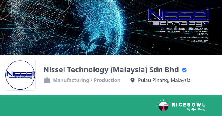 Working at Nissei Technology (Malaysia) Sdn Bhd - Company Profile ...