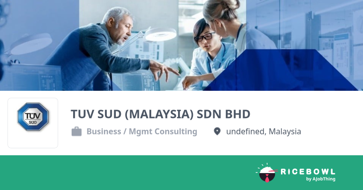 Working at TUV SUD (MALAYSIA) SDN BHD - Company Profile & Information ...