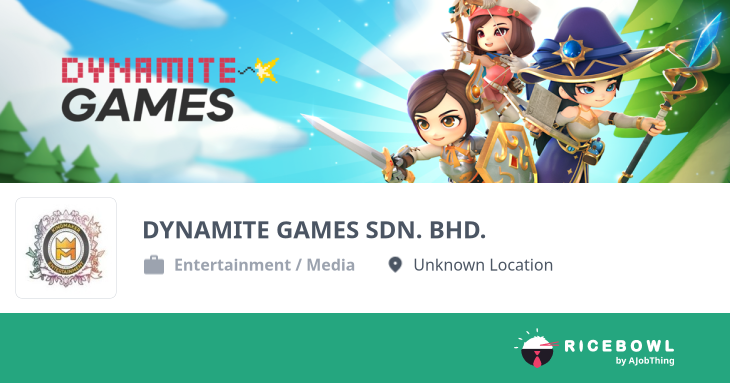 Working at DYNAMITE GAMES SDN. BHD. - Company Profile & Information ...