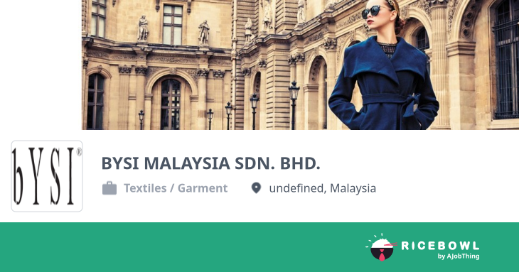 Working at BYSI MALAYSIA SDN. BHD. - Company Profile & Information ...