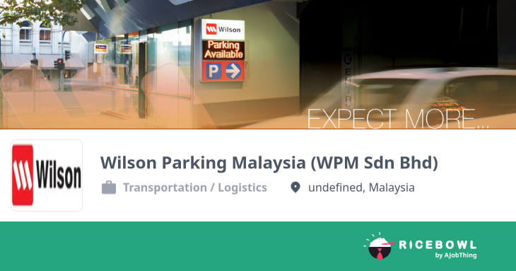 Working at Wilson Parking Malaysia (WPM Sdn Bhd) - Company Profile ...