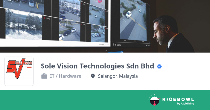 Working at Sole Vision Technologies Sdn Bhd - Company Profile ...
