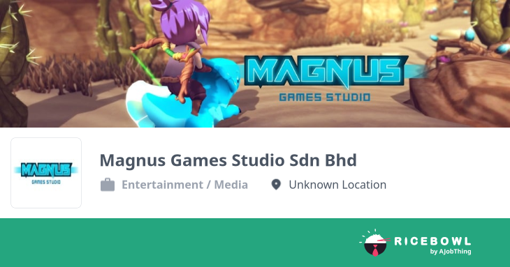 Working at Magnus Games Studio Sdn Bhd - Company Profile & Information ...