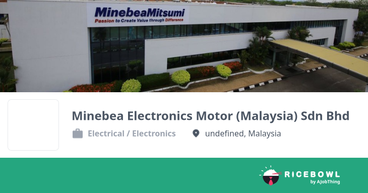 Working at Minebea Electronics Motor (Malaysia) Sdn Bhd - Company ...