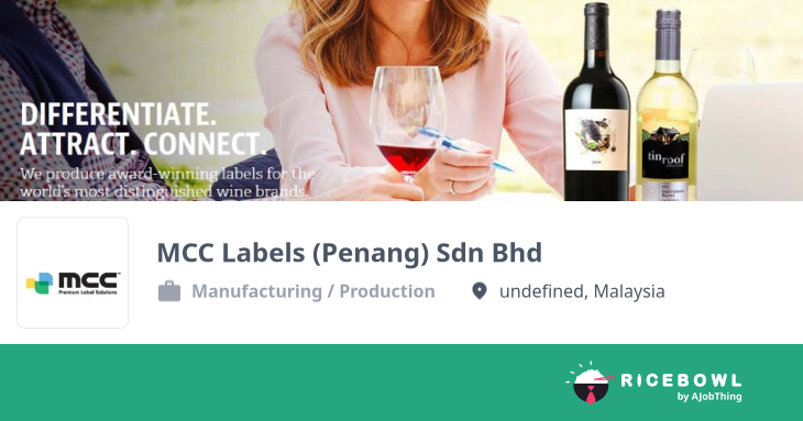 Working at MCC Labels (Penang) Sdn Bhd - Company Profile & Information ...