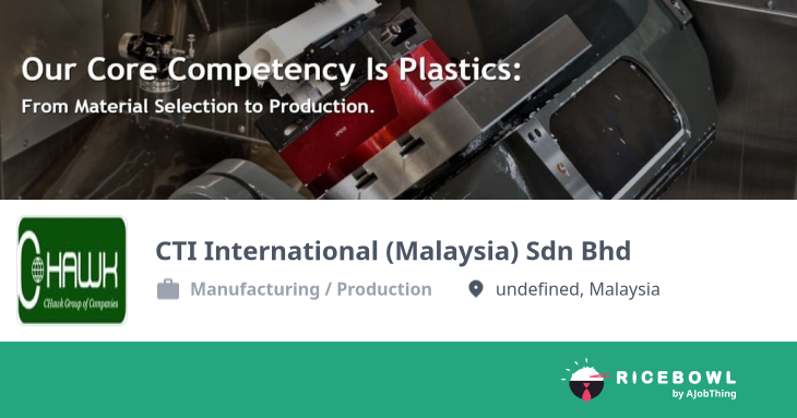Working at CTI International (Malaysia) Sdn Bhd - Company Profile ...