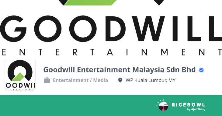Working at Goodwill Entertainment Malaysia Sdn Bhd - Company Profile ...