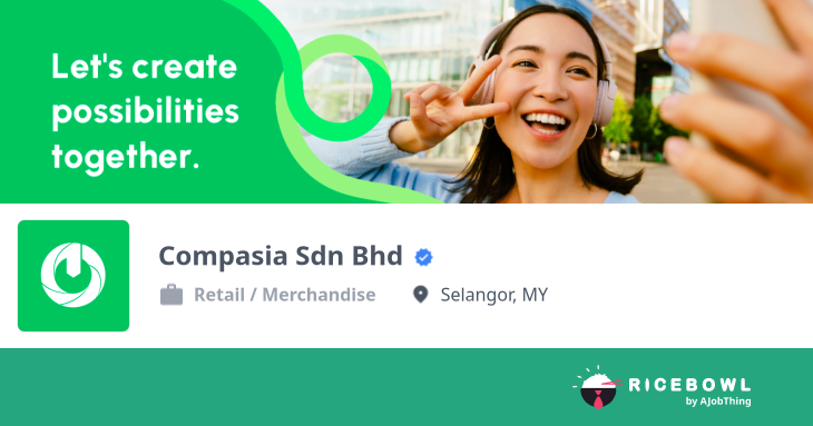 Working at Compasia Sdn Bhd - Company Profile & Information - Ricebowl.my