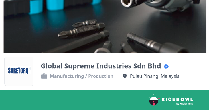 Working at Global Supreme Industries Sdn Bhd - Company Profile ...