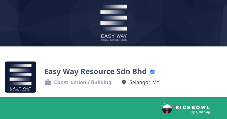 Easy Way Resource Sdn Bhd 公司简介- 找工作, 找铁饭网
