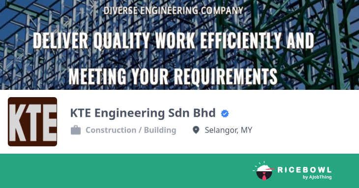 Working at KTE Engineering Sdn Bhd - Company Profile & Information ...