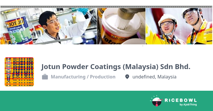 Working at Jotun Powder Coatings (Malaysia) Sdn Bhd. - Company Profile ...
