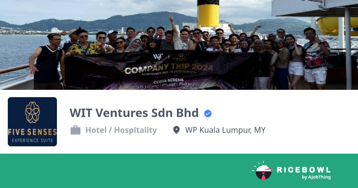 Working at WIT Ventures Sdn Bhd - Company Profile & Information ...