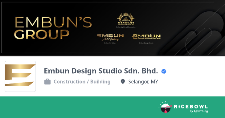 Working at Embun Design Studio Sdn. Bhd. - Company Profile ...