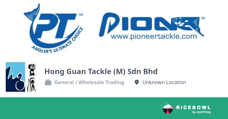 Working at Hong Guan Tackle (M) Sdn Bhd - Company Profile & Information ...