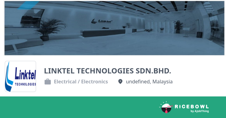 Working at LINKTEL TECHNOLOGIES SDN.BHD. - Company Profile ...