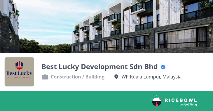 Working at Best Lucky Development Sdn Bhd - Company Profile ...