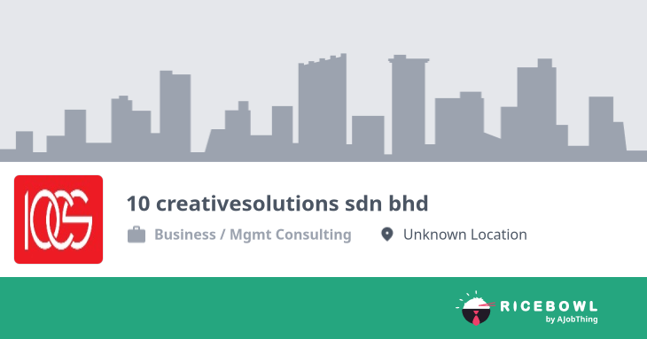 Working at 10 creativesolutions sdn bhd - Company Profile & Information ...