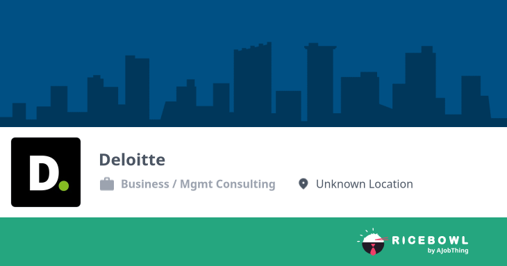 Working at Deloitte - Company Profile & Information - Ricebowl.my