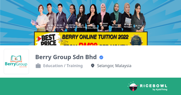Working at Berry Group Sdn Bhd - Company Profile & Information ...