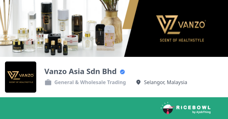 Working at Vanzo Asia Sdn Bhd - Company Profile & Information - Ricebowl.my