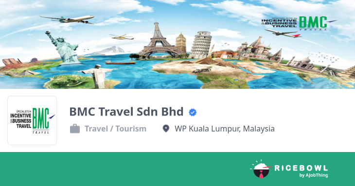 BMC Travel Sdn Bhd Job Vacancies May 2026 | Ricebowl.my