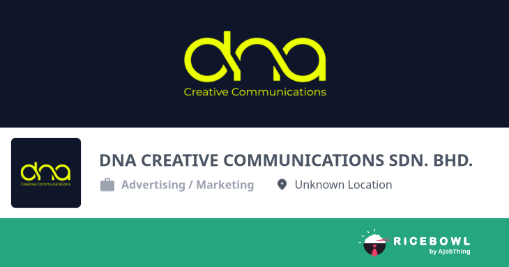 Working at DNA CREATIVE COMMUNICATIONS SDN. BHD. - Company Profile ...