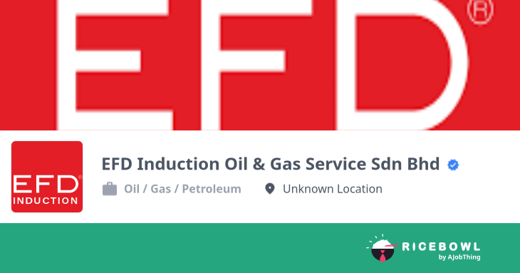 Walk-In Interview at EFD Induction Oil & Gas Service Sdn Bhd | Job ...