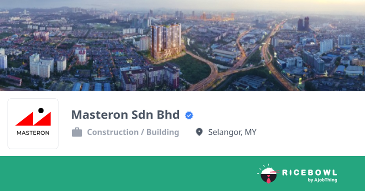 Working at Masteron Sdn Bhd - Company Profile & Information - Ricebowl.my