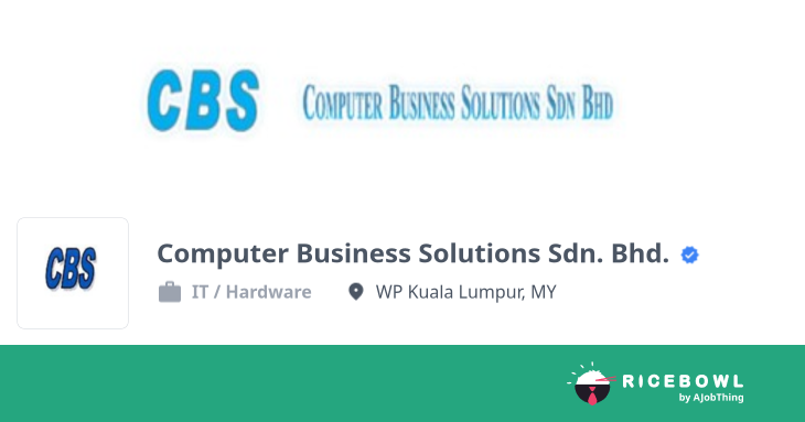 Working at Computer Business Solutions Sdn. Bhd. - Company Profile ...