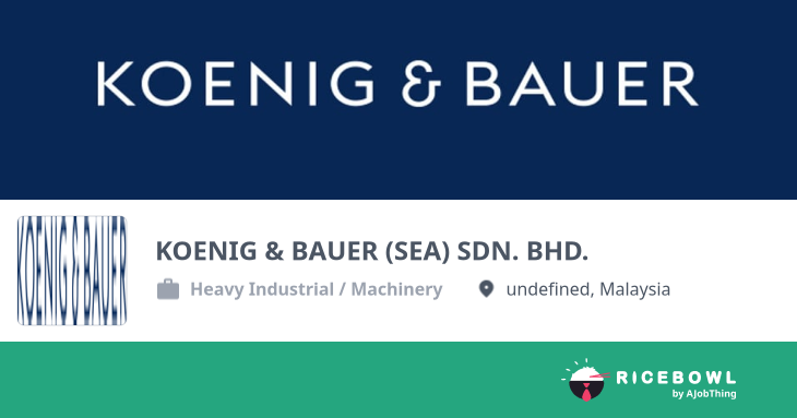 Working at KOENIG & BAUER (SEA) SDN. BHD. - Company Profile ...