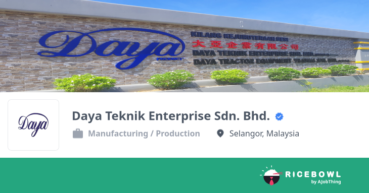 Daya Teknik Enterprise Sdn. Bhd. Question and Answer | Ricebowl