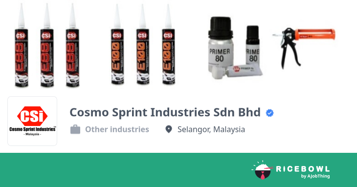 Cosmo Sprint Industries Sdn Bhd Salaries - Average Pay in Nov