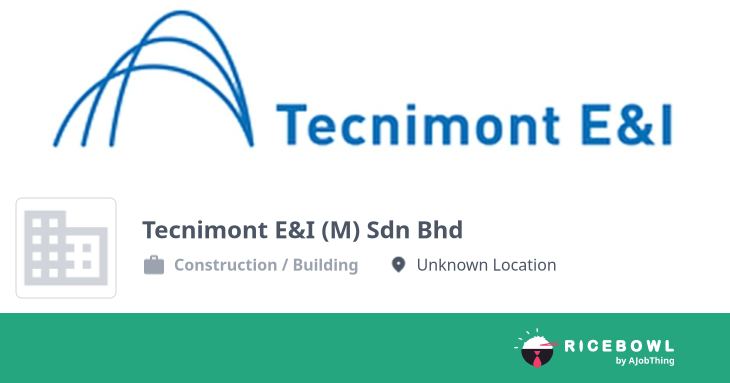 Working at Tecnimont E&I (M) Sdn Bhd - Company Profile & Information ...